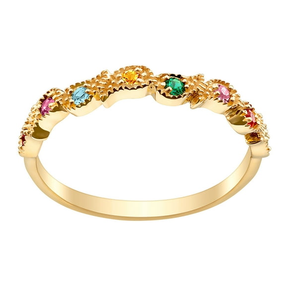 Girls' Birthstone Rings