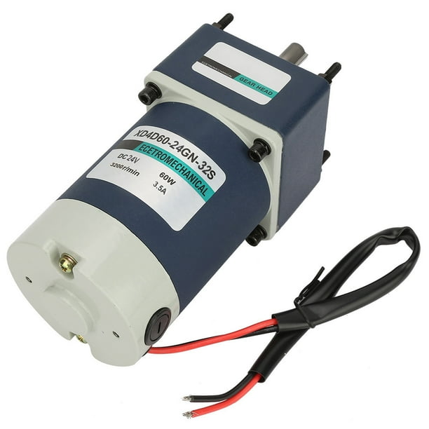 Permanent Magnet Dc Gear Motor 24v Dc Geared Motor 24V 60W High Torsion ...