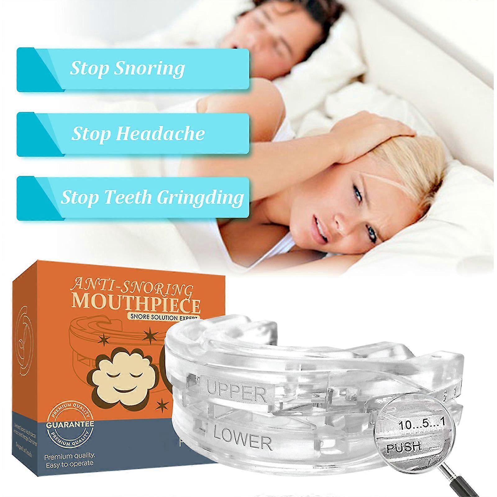 Anti-snoring Mouth Guard Adjustable Mouthpiece - Night Teeth Mouthguard ...