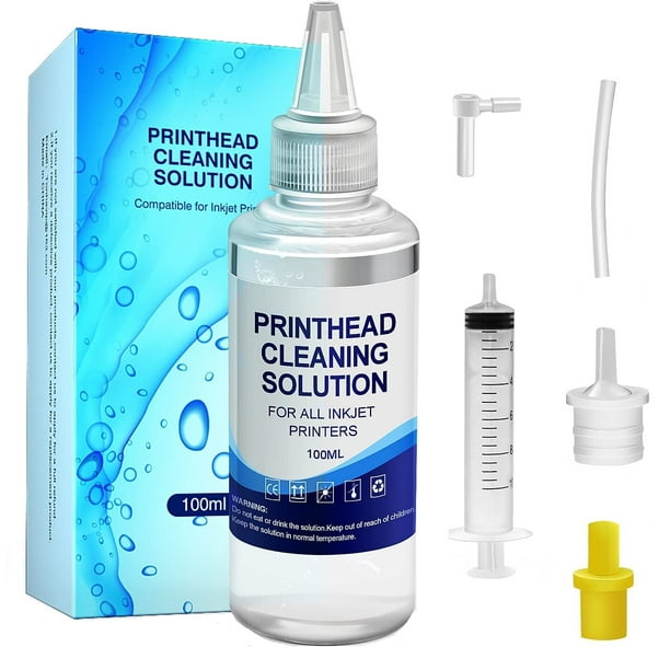 Printhead Cleaning Kit Nozzle Flush Printer Head Cleaner Compatible for ...