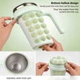 Silicone Ice Tray with Water Bottle and Straw Cup - Fast Press Ice ...