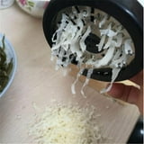 Handheld Rotary Cheese Mill Grinder Grater Slicer Shredder, Fine Coarse ...