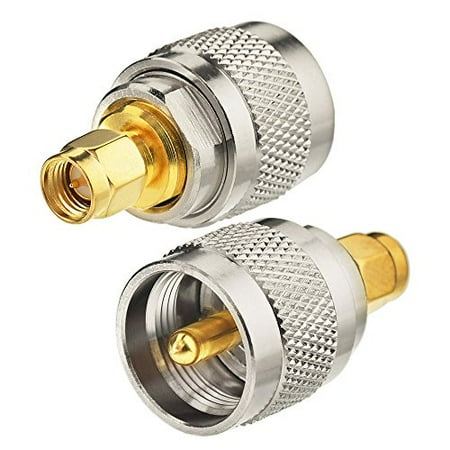 CB Antenna Adapter SMA Male to UHF Male Pl259 Plug Antenna Adapter 2 ...