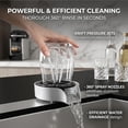 Automatic Glass Rinser for Kitchen Sink, Stainless Steel Cup Washer ...