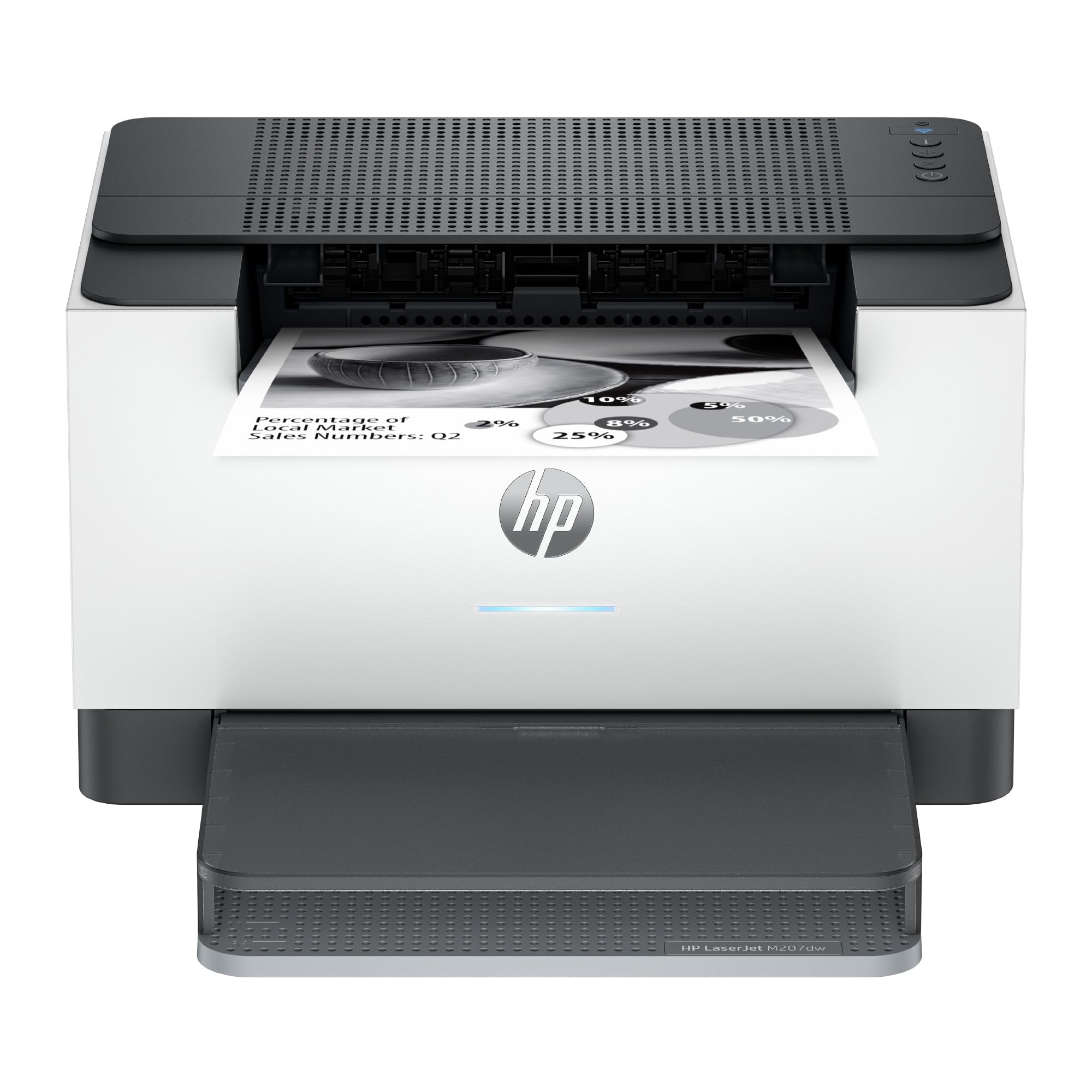 Impresora láser HP Laserjet M207dw inalámbrica en blanco y negro ...