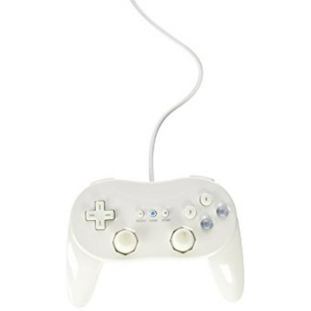 Wii Classic Pro Controller for Wii and WiiU - White - Walmart.com