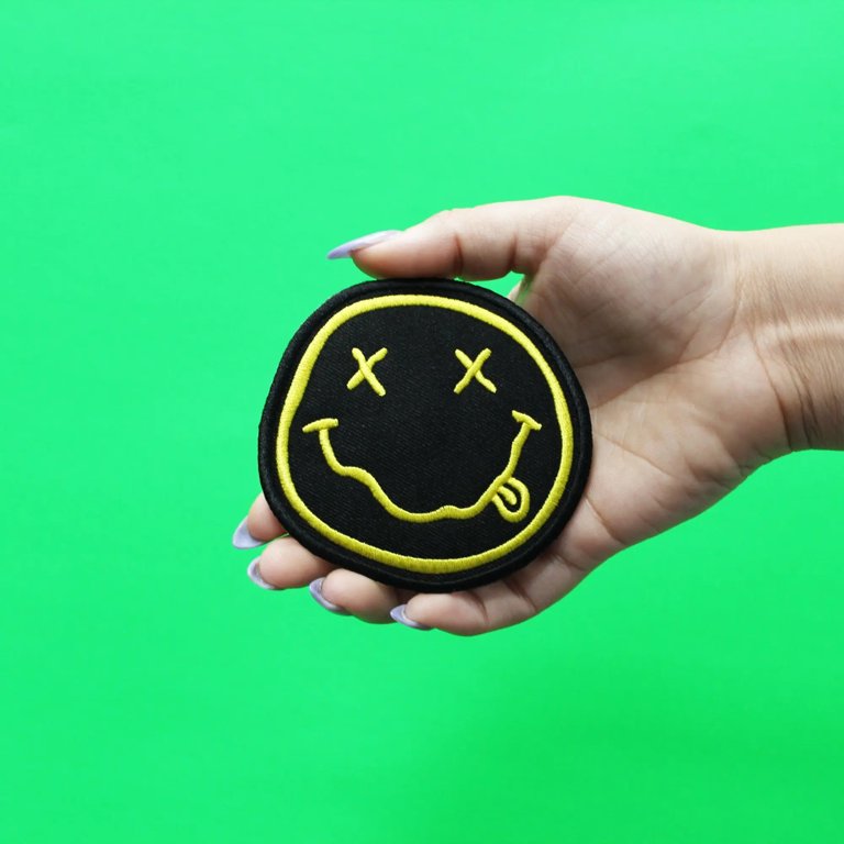 Nirvana Smiley Patch
