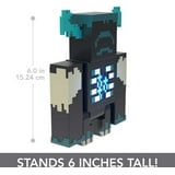 Minecraft Large Warden Figure with Sensors, Lights, Sounds, Attack Mode ...