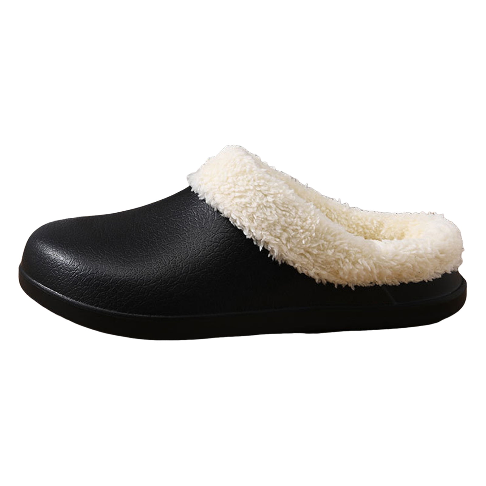 Click here for Rokment Garden Clogs Fuzzy Slippers For Women Men... prices
