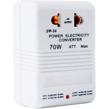 Voltage Converter, 110V to 220V Step-Up & Down Power Two-Way Conversion ...