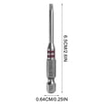 All-in-One Pagoda Hex Screwdriver Bits– 6-Piece Screwdriver Bit, Multi ...