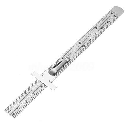 6 Inch Measuring Tool Accurate Marking Portable Length Ruler Depth ...