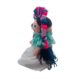 Mexican Handmade Maria Rag Doll with Traditional Dress 7" | Mona de ...