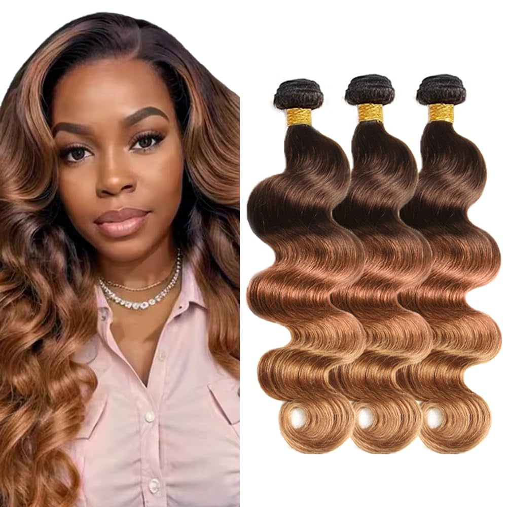 Hair Bundles CnumGunm Brown Body Wave, 100% virgen brasileña | Bodega ...