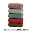 Coral Fleece Pattern Bath Towel – Super Absorbent Soft Warm Towel For ...