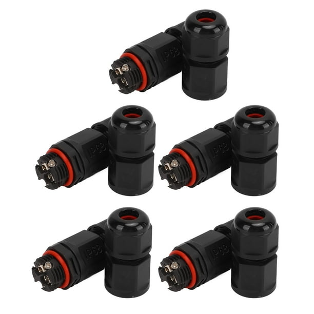 Waterproof Extension Cord Connector,5 Pcs Waterproof Aviation ...