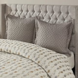 Gracie Mills Nicholson Abstract Jacquard Comforter Set with Decorative ...