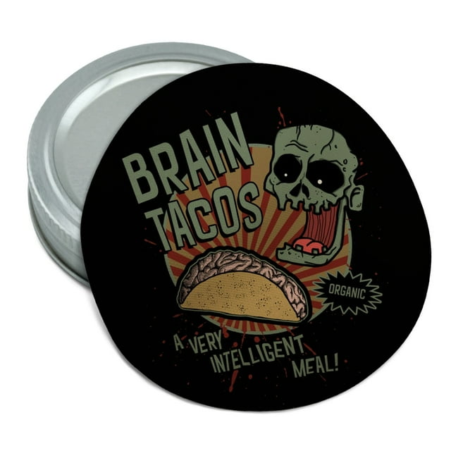 Brain Tacos Round Rubber Non-Slip Jar Gripper Lid Opener - Walmart.com