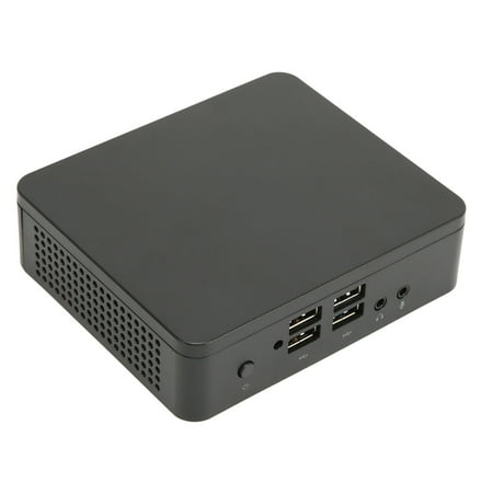 Micro Computer, 4K Output Gigabit Fanless Mini PC For Office | Walmart ...