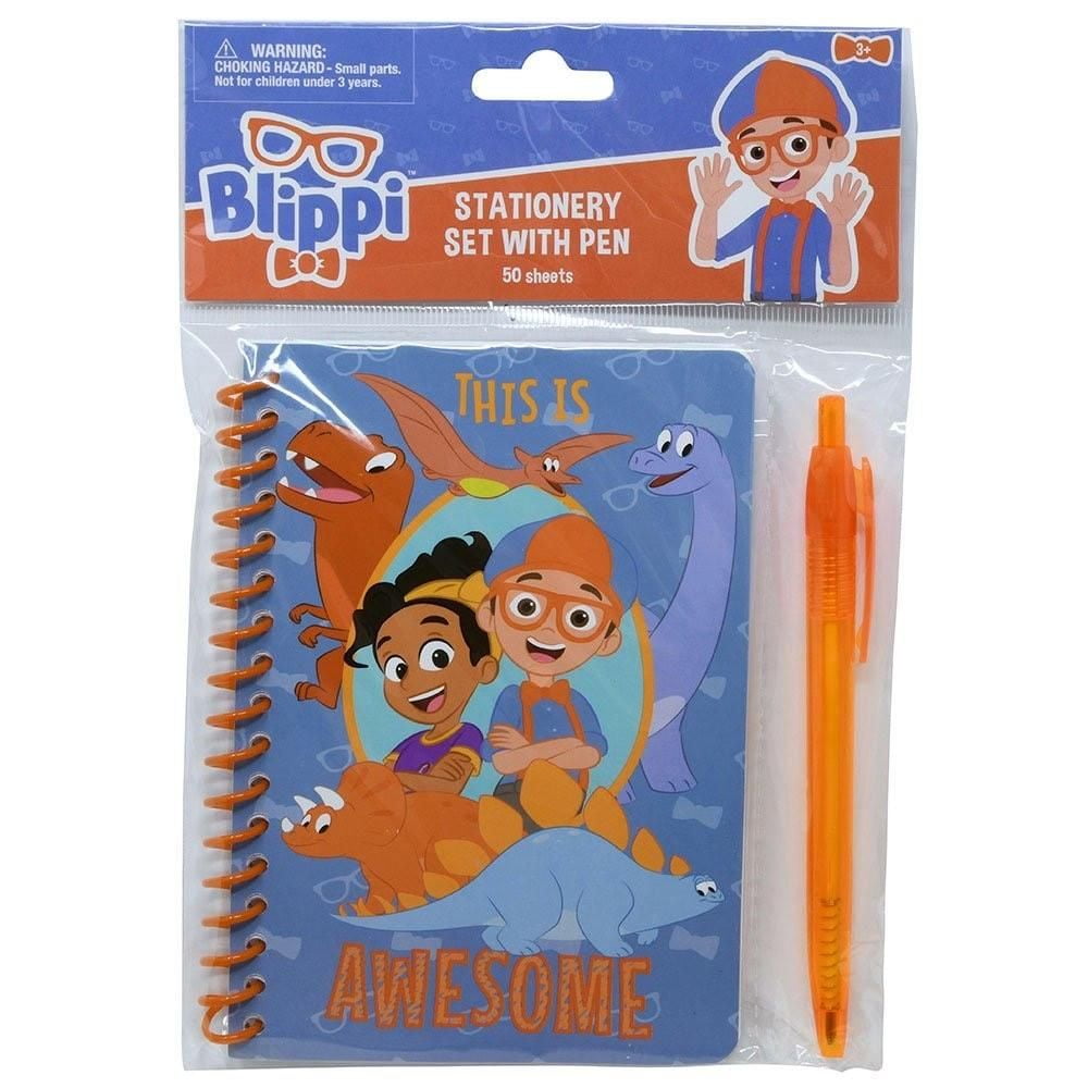 Blippi Spiral Notebook with Pen - Walmart.com