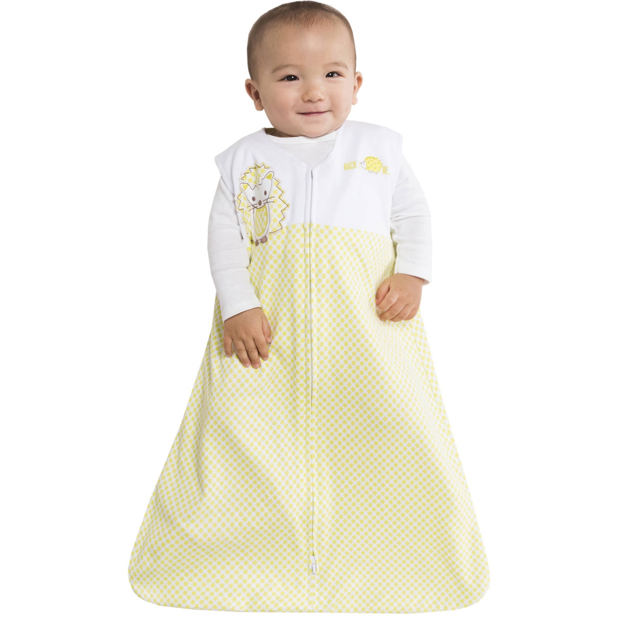 HALO SleepSack Wearable Blanket, 100% Cotton, Neutral Hedgehog, Small ...