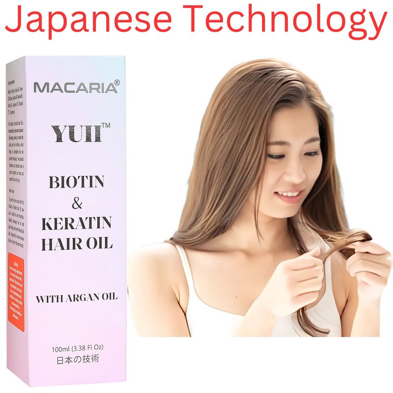 Click here for Macaria Yuii Biotin & Keratin Hair Oil For Anti-Ha... prices