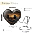 The Raven's Watch over Forgotten Realms - Heart Shaped Urn - Large ...