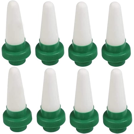 (8 Pack) Plants' Waterer, Set of 8 Ceramic Spikes Self Watering Cone ...