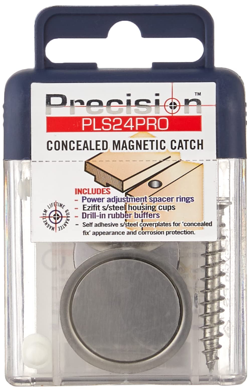 Cerradura de precisión con cierre magnético PLS-24 PRO, oculta ...