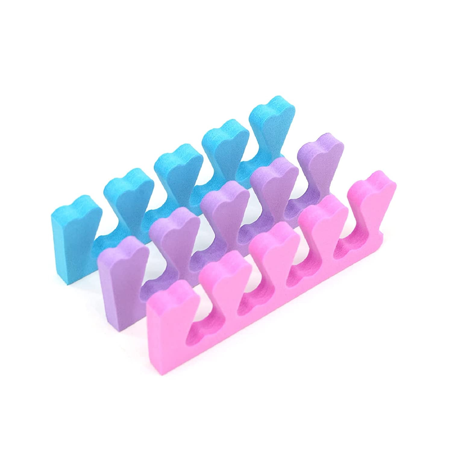 24 Pieces Soft Foam Toe Separators Toe Spacers Great Toe Cushions for ...