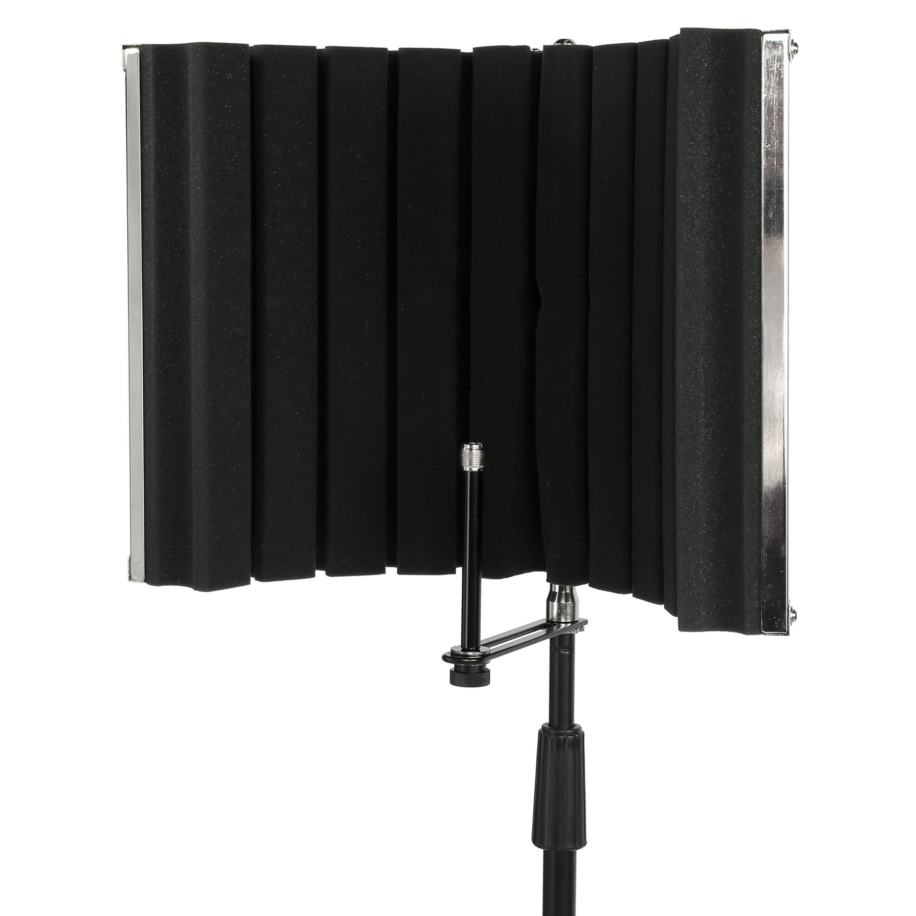 LyxPro VRI-30 Portable Sound Absorbing Vocal Booth Recording Microphone ...