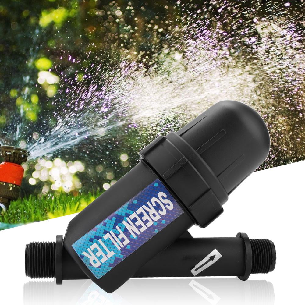 Peahefy Drip Irrigation Water Screen Filter,3/4 Large Capacity Disc ...