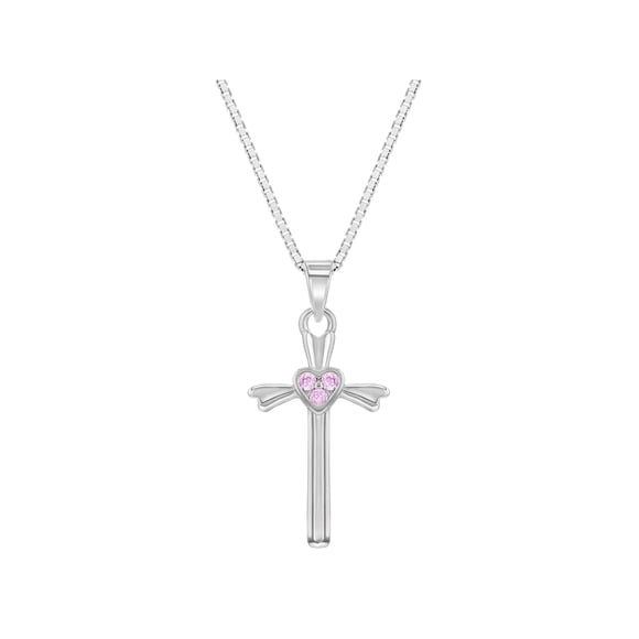 Little Girls Cross Necklace