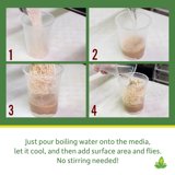 Melanogaster Fruit Fly Media 3 lbs / 2.7 Quarts (makes 20 fruit fly ...