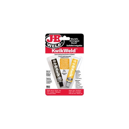 J-B WELD 8276F KWIKWELD TM QUICK SETTING TWIN TUBE STEEL-REINFORCED ...