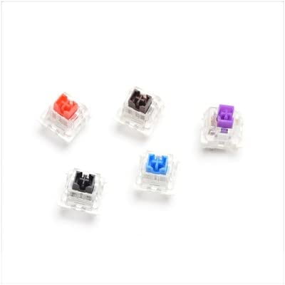 Buy OUTEMU Red Switch 3-Pin Key Switch Replacement Kit 45 - Gateron ...