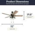 52" Prominence Home River Run Aged Bronze Ceiling Fan - Walmart.com