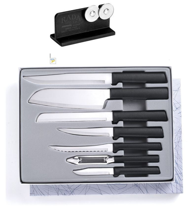 Rada Cutlery G238 The Starter Knife Gift Set Plus R119 Knife Sharpener ...