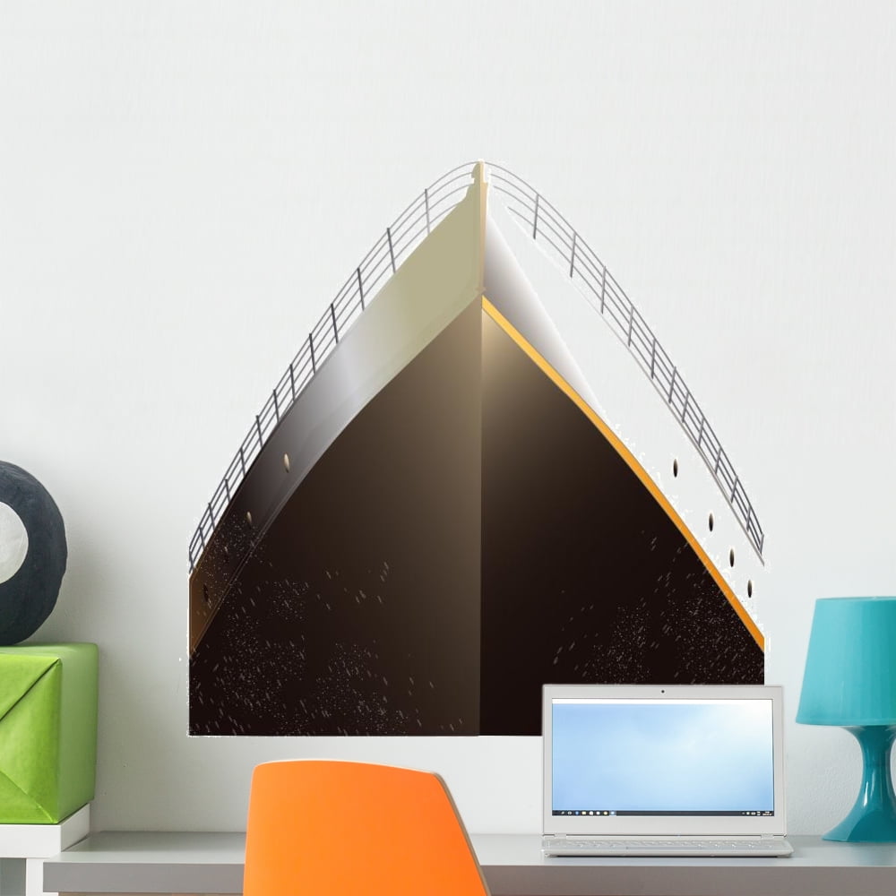 Titanic Wall Decal by Wallmonkeys Peel and Stick Graphic (24 in H x 16 ...