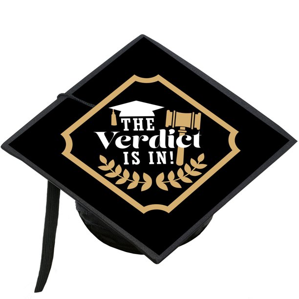 Big Dot of Happiness Law School Grad - Future Lawyer Graduation Cap ...