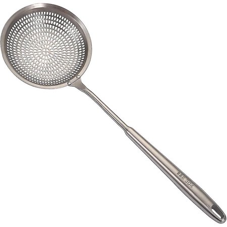 SICED Slotted Spoon, 304 Stainless Steel Slotted Spoon Strainer Ladle ...