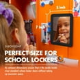 Magnetic Locker Mirror - 5" x 7"- for School Locker, Bathroom ...