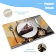 BaHomeck placemats Set of 4 American Shorthair Cat Featuring Geometric ...