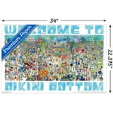 Nickelodeon Spongebob - Every Character Ever 19 Wall Poster, 22.375" x ...