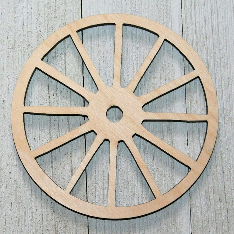 Wooden Wagon Wheel
