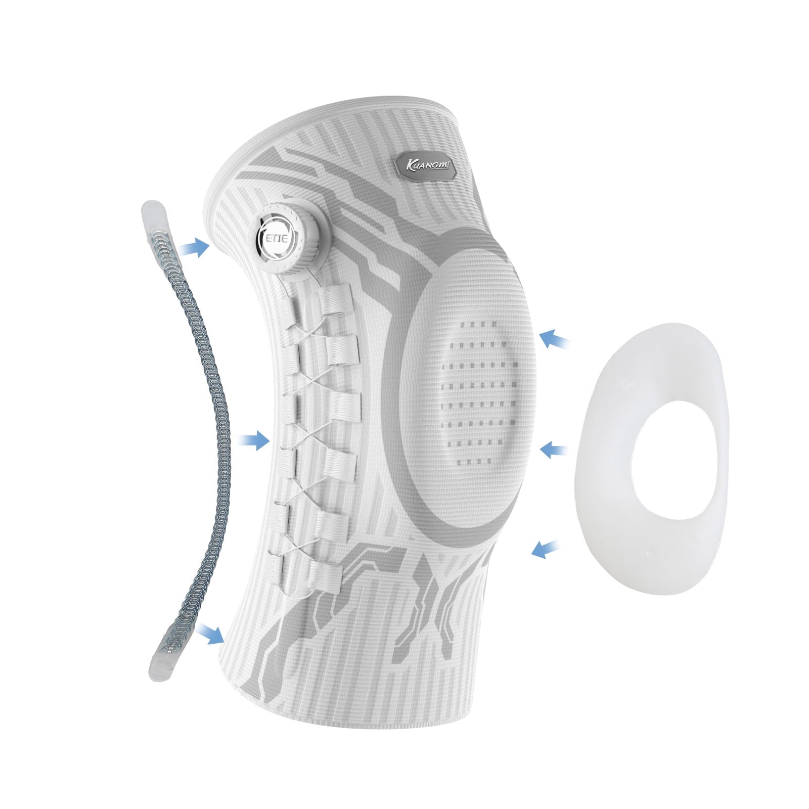 Click here for Kuangmi Knob Knee Brace For Pain Relief  Knee Supp... prices