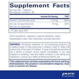 Pure Encapsulations Iron-C, Iron and Vitamin C Capsule for Muscle and ...