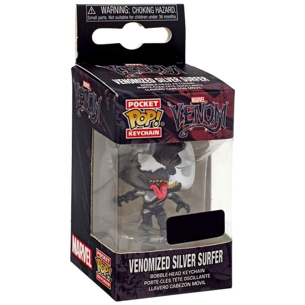 Funko POP! Marvel Venomized Silver Surfer Keychain - Walmart.com