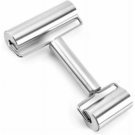 Kitchen Baking Roller: Stainless Steel Dough Roller for Pastry and ...