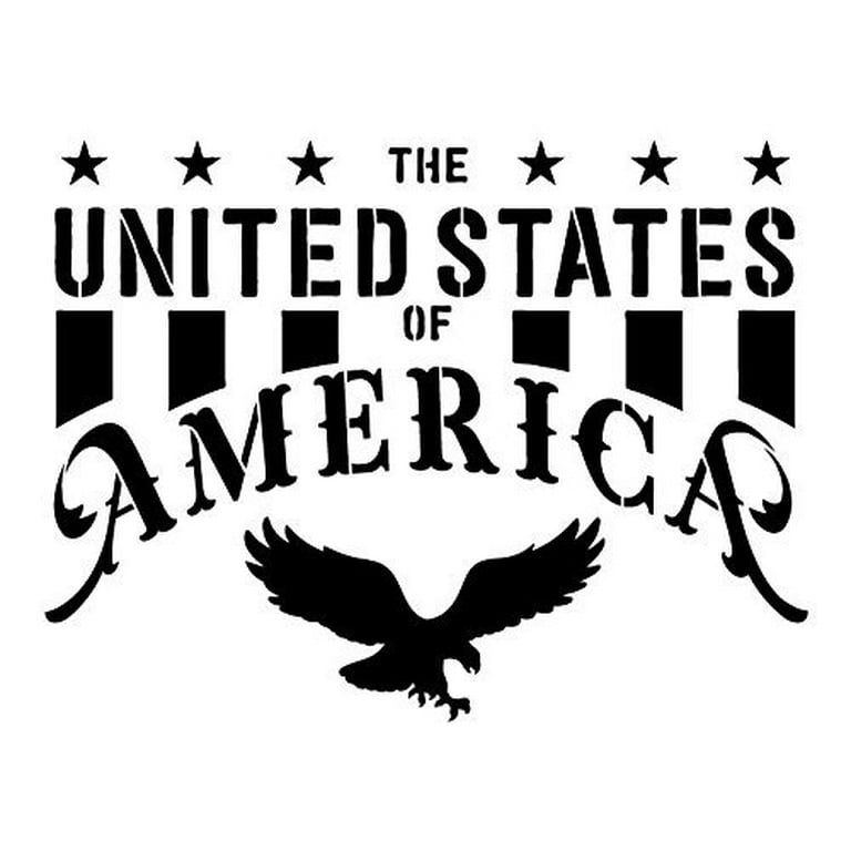 Patriotic Word Art In Lettering